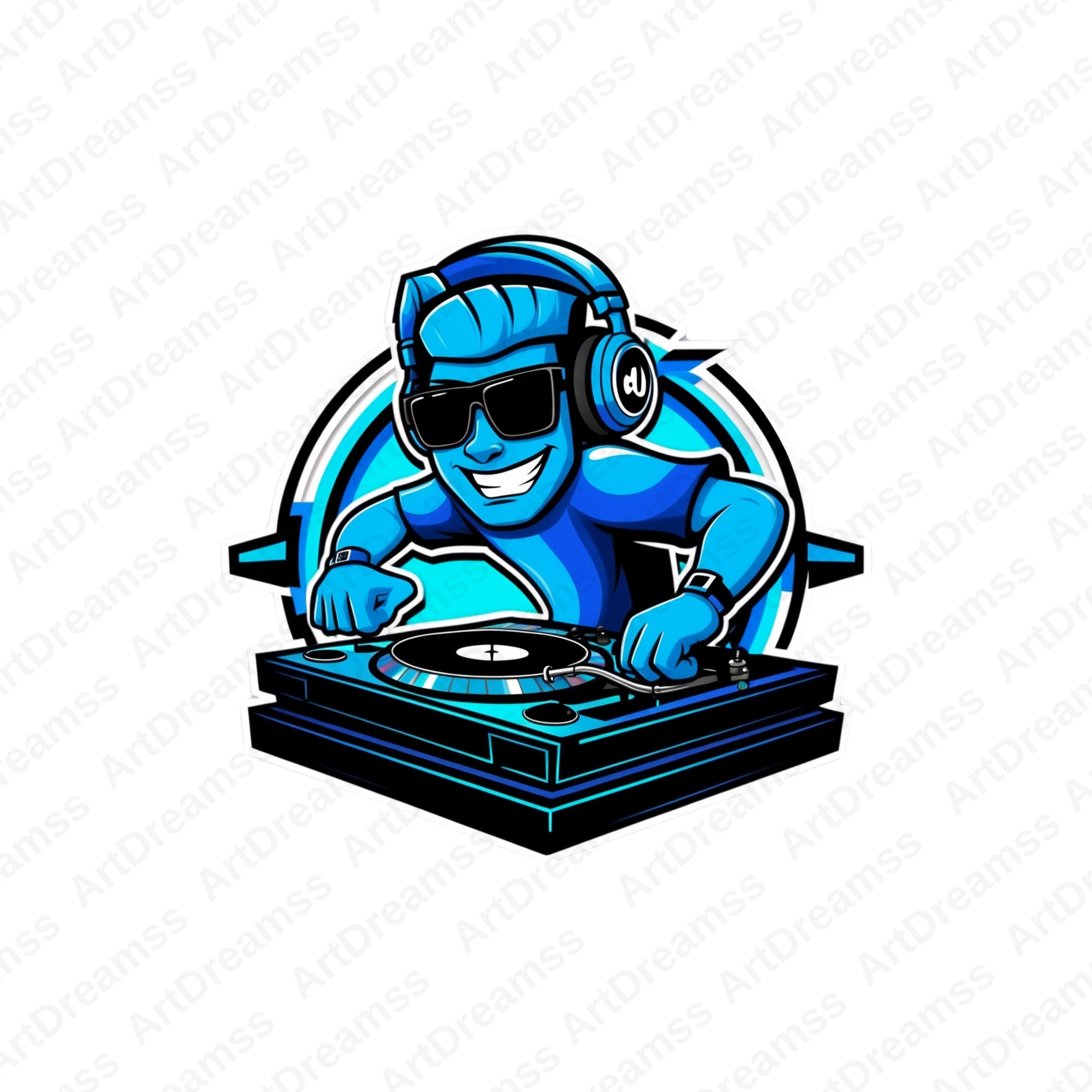 Dj Clipart PNG, DJ Graphic, Art Design, Dj Bundle, High Quality - Etsy