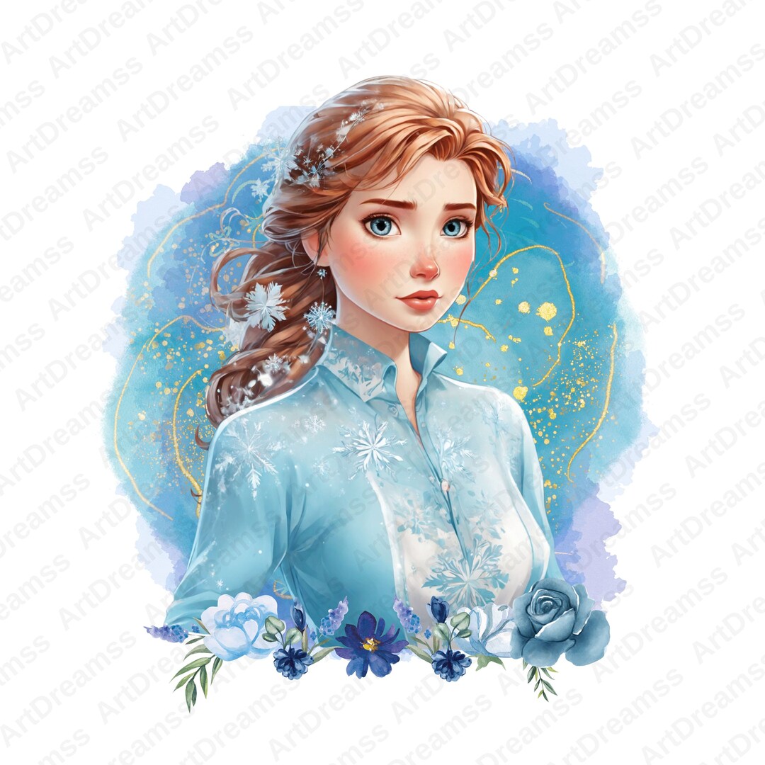 Frozen Anna Clipart PNG, Princess Anna, Frozen for Print, Anna Frozen ...