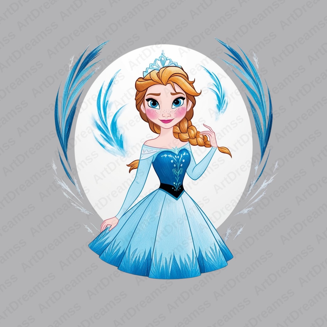Frozen Anna Clipart PNG, Princess Anna, Frozen for Print, Anna Frozen ...