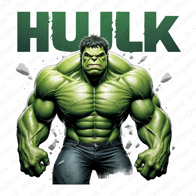 Hulk Clipart, Hulk PNG, Cool Hulk, Super Hero, Hulk Splash Style, High ...