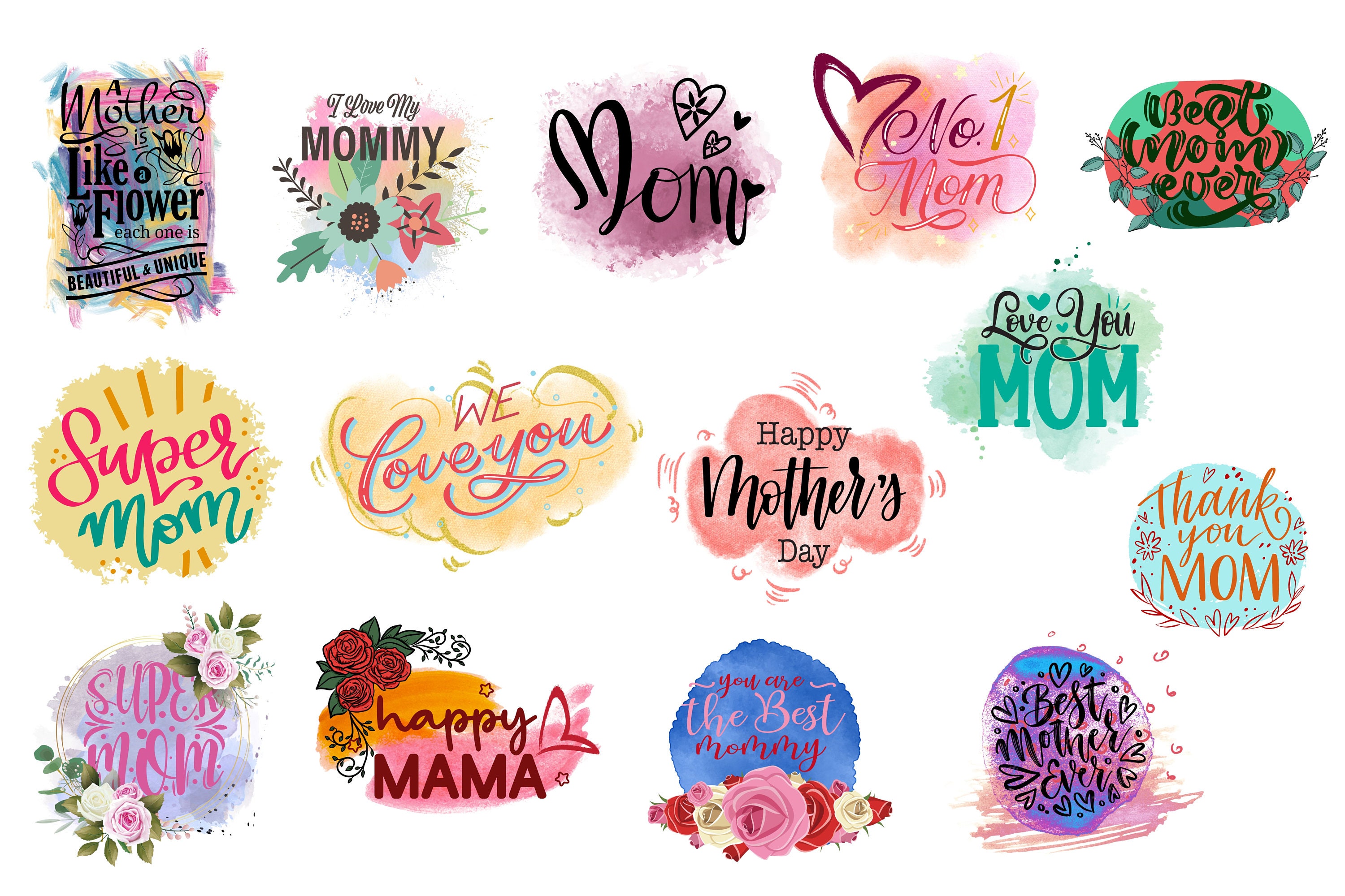 Mom PNG Bundle, Mothers Day PNG - Etsy
