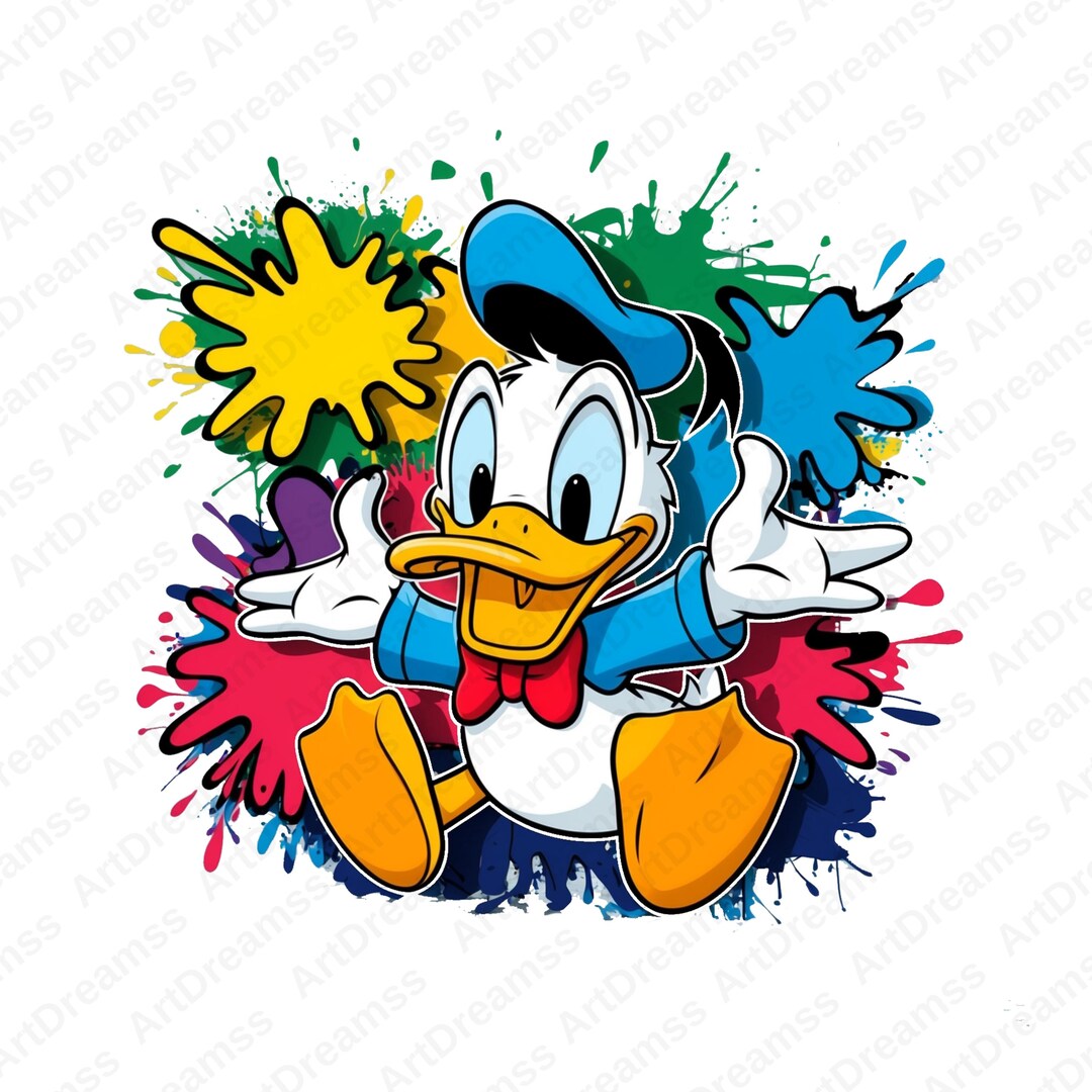Cute Donald Duck Clipart, Donald Duck PNG, Disney, Donald Duck for ...