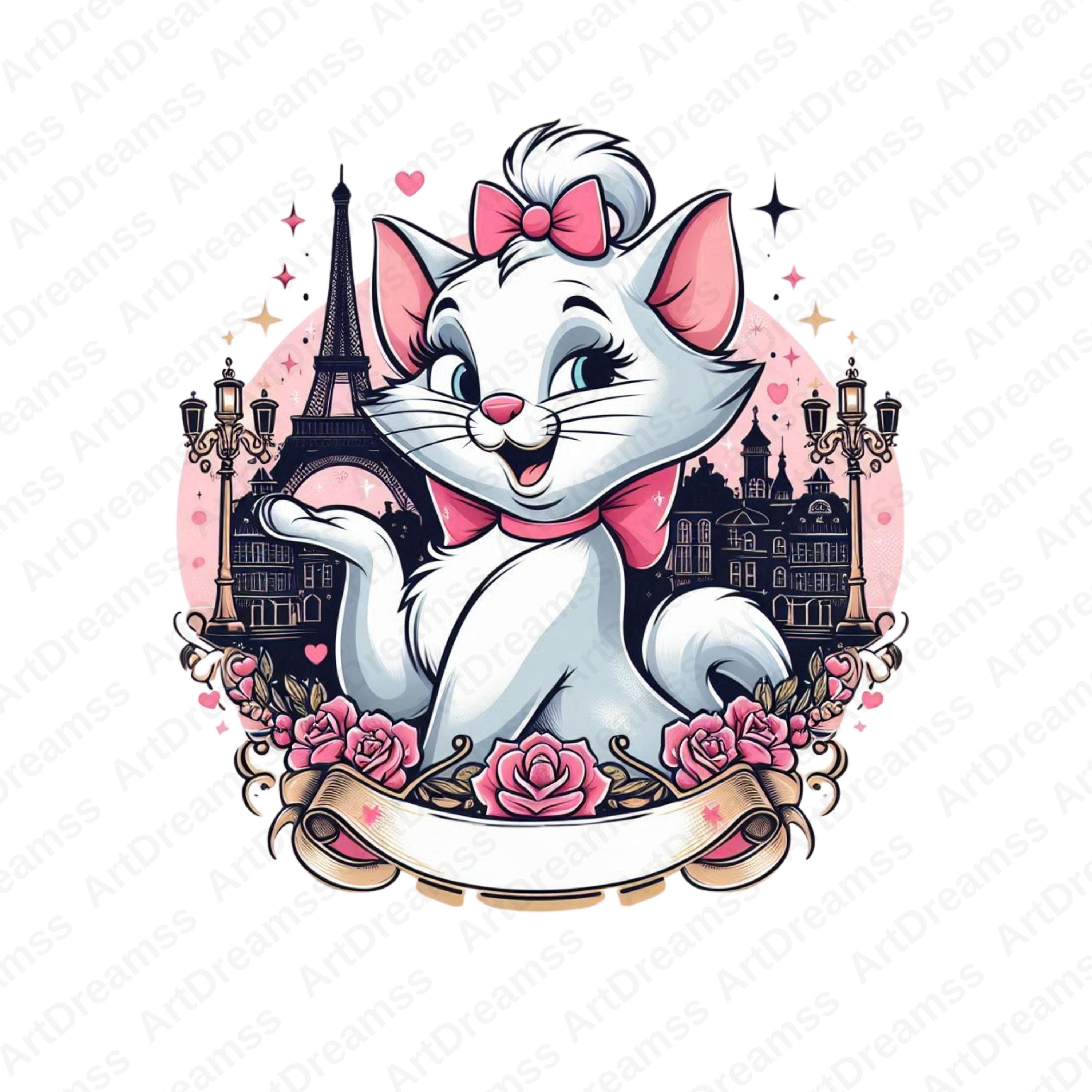 Aristocats Marie Clipart, Aristocats PNG, Cute Aristocats, Aristocats ...