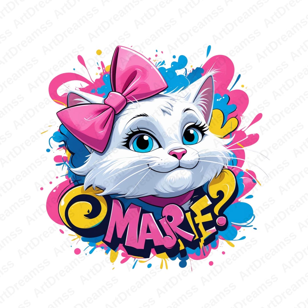 Aristocats Marie Clipart, Aristocats PNG, Cute Aristocats, Aristocats ...