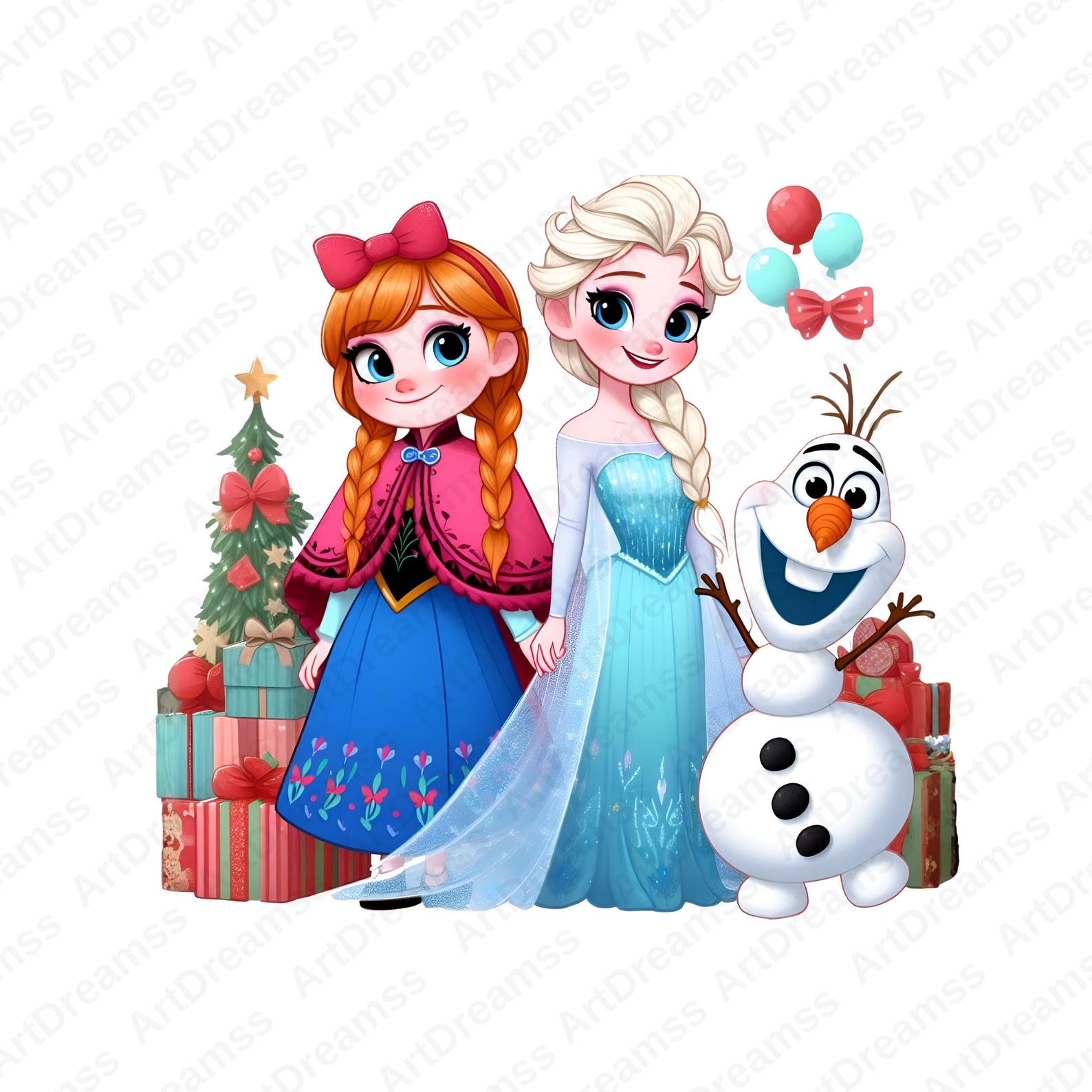 Anna and Elsa Clipart, Olaf, Frozen Princess, Christmas Frozen, Cute ...
