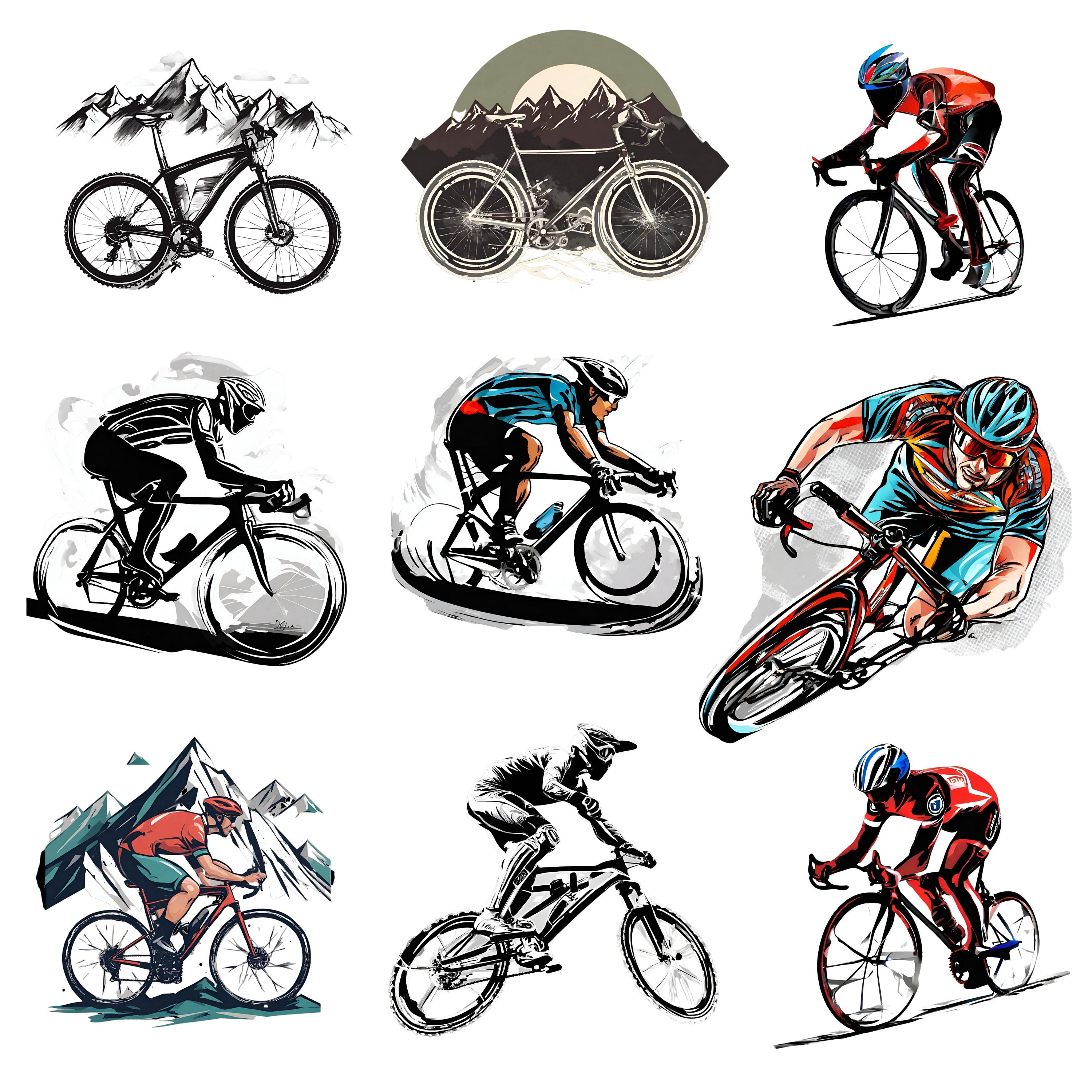 Cycling Clipart PNG, Bike PNG, Bicycle Racing, Bike Transparent ...