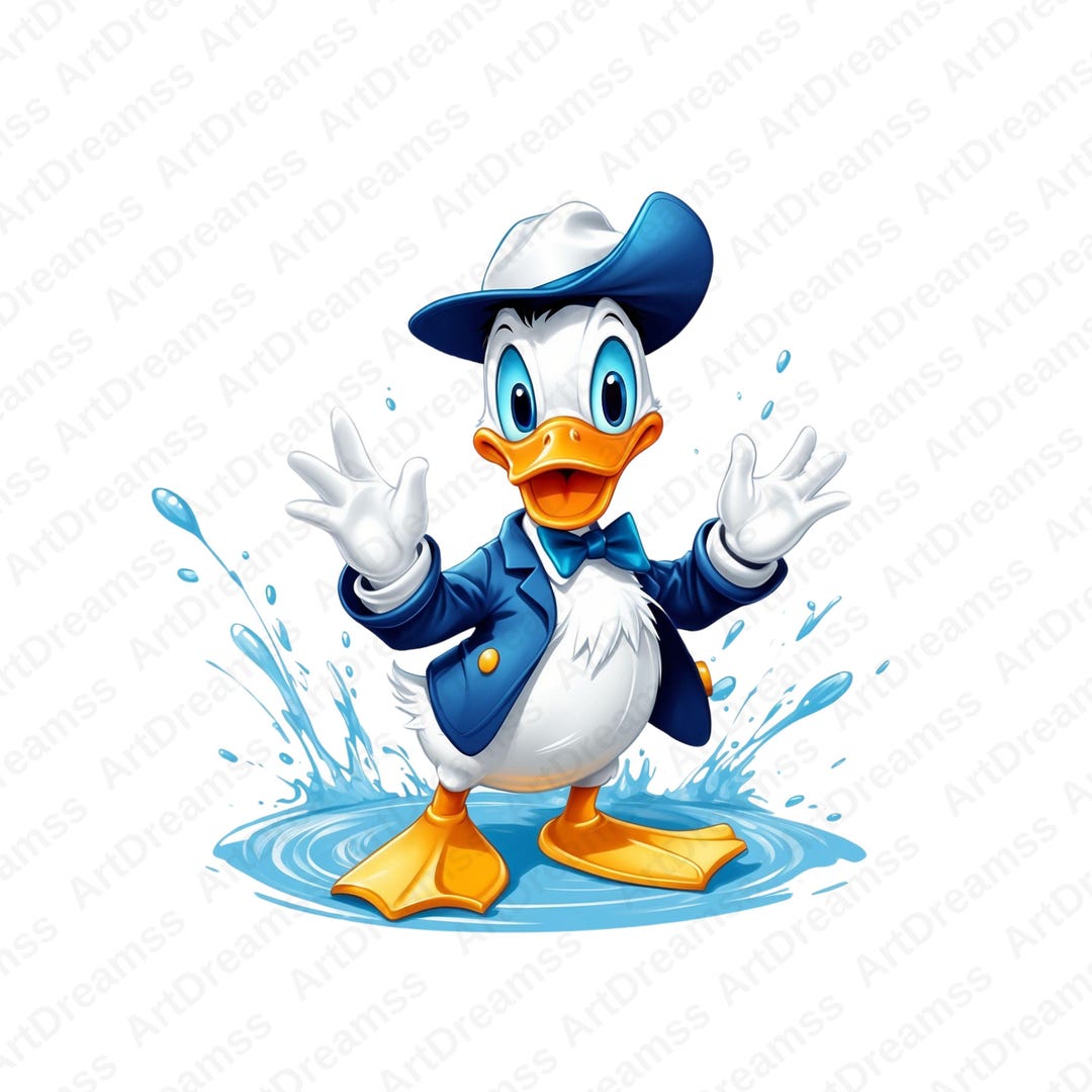 Cute Donald Duck Clipart, Donald Duck PNG, Disney, Donald Duck for ...