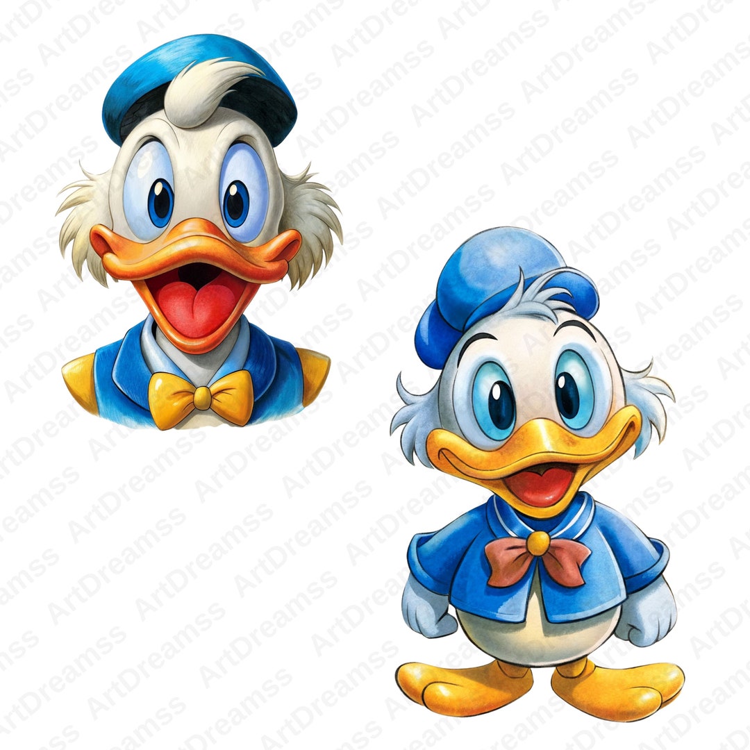 Cute Donald Duck Clipart, Donald Duck PNG, Disney, Donald Duck for ...