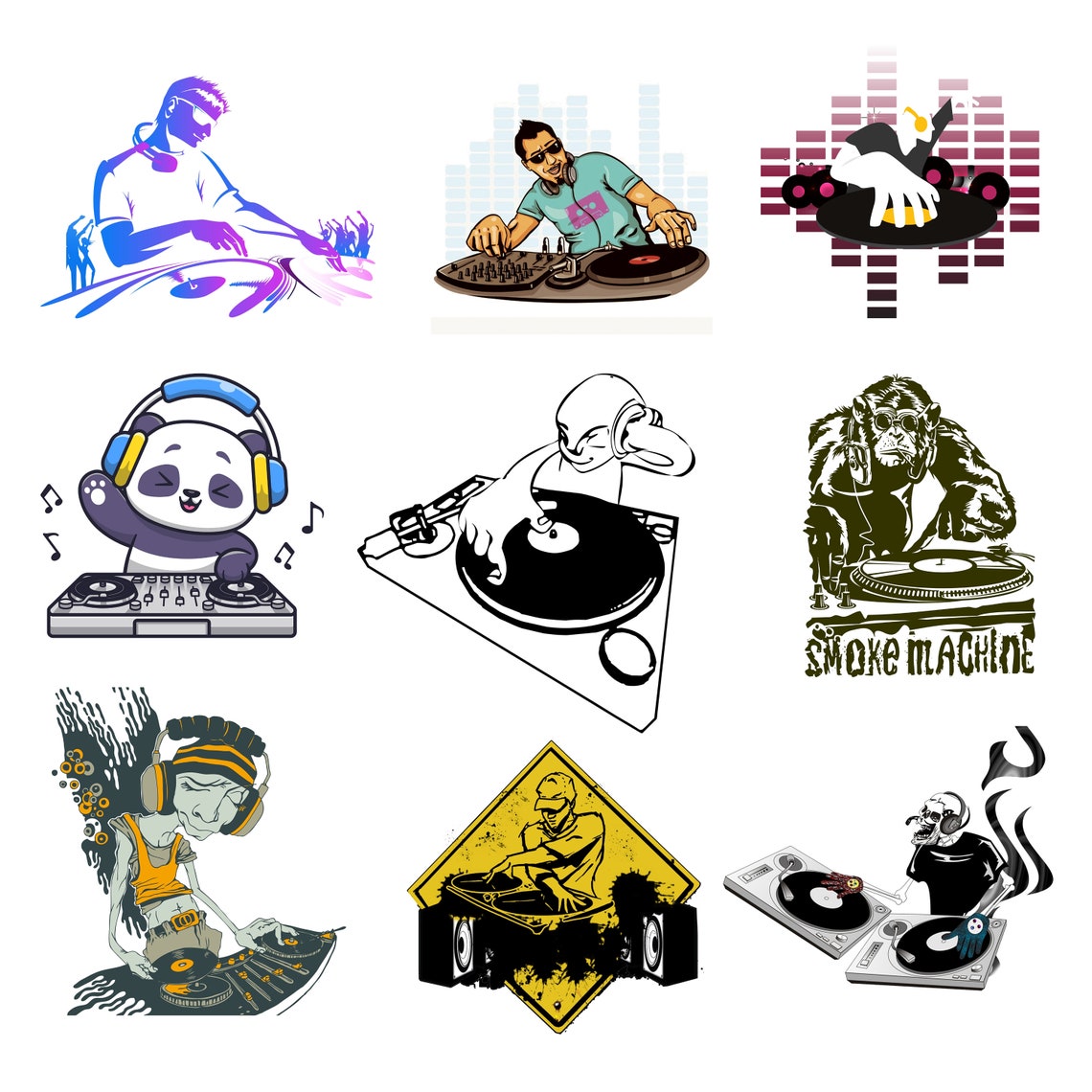 Dj Illustration PNG, Dj Clipart, Dj Graphics, Dj Musicians, Dj ...