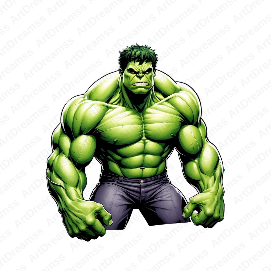 Hulk Clipart, Hulk PNG, Cool Hulk, Super Hero, Hulk Splash Style, High ...