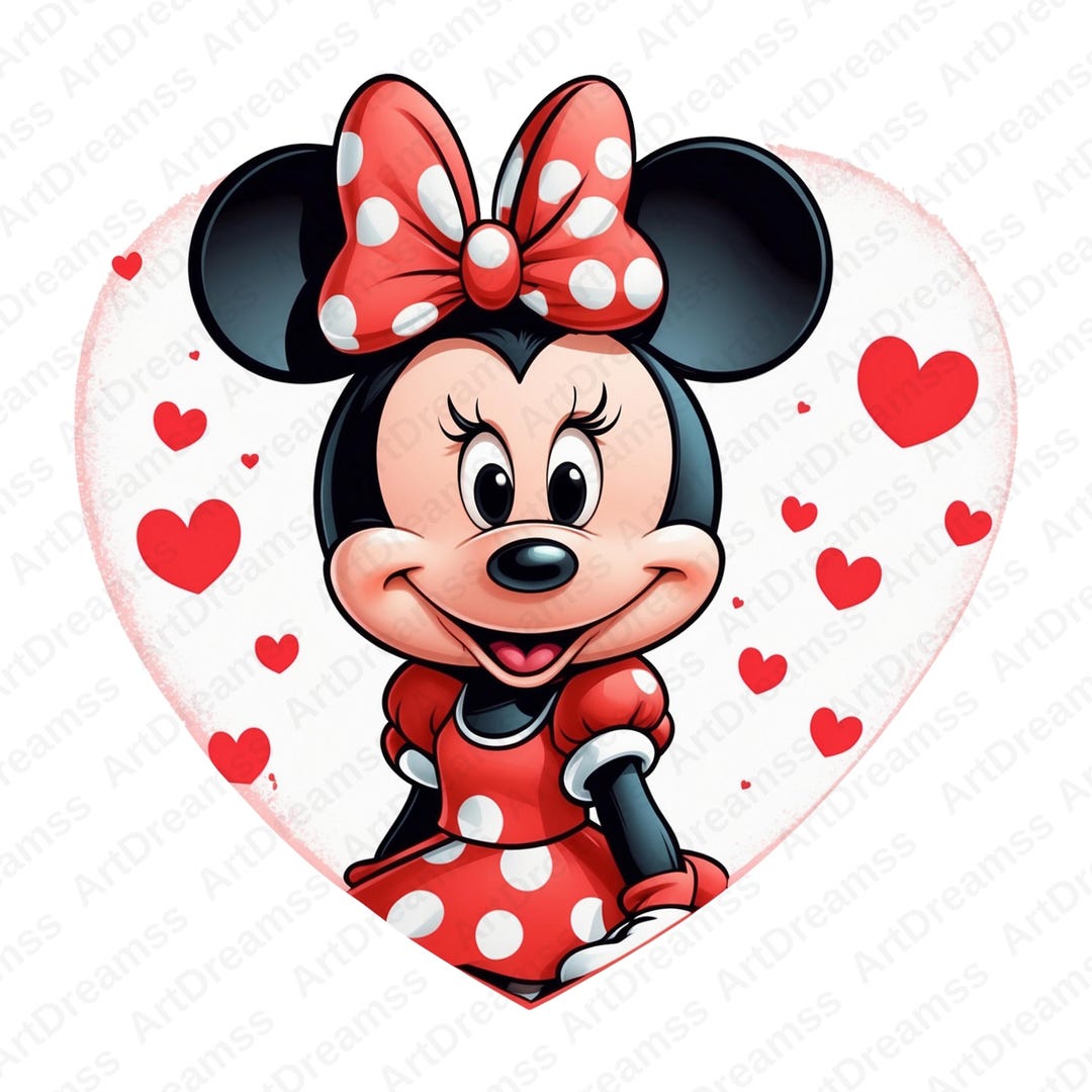 Minnie Mouse Clipart, Disney, Cute Minnie Mouse PNG, Love Style Minnie ...