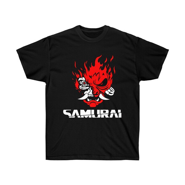 Samurai Cyberpunk 2077 Shirt - Etsy