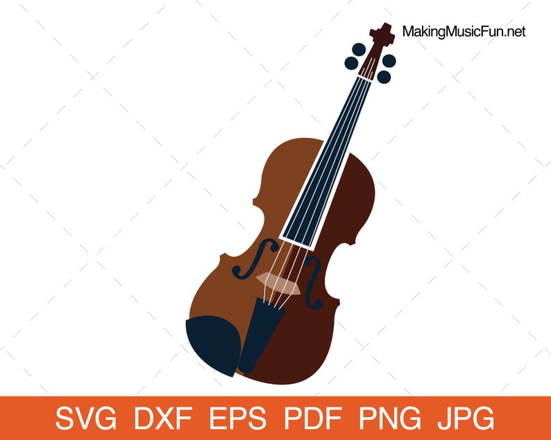 Viola - SVG Cricut & Silhouette Cut Files. Viola Clip Art. Orchestra ...