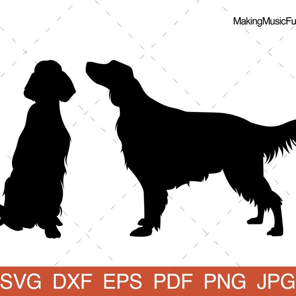 Irish Setter Art - Etsy