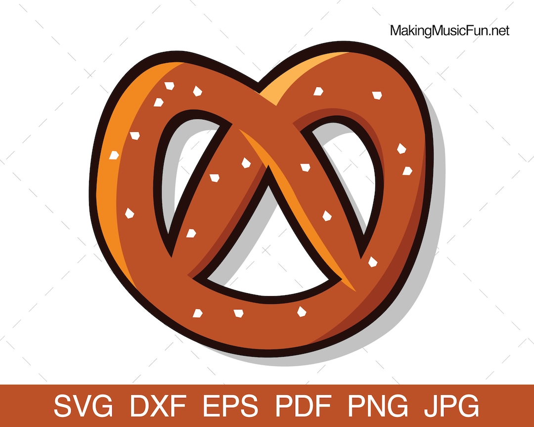 Bayerische Brezel - SVG Cricut & Silhouette geschnitten Dateien. Brezel ...
