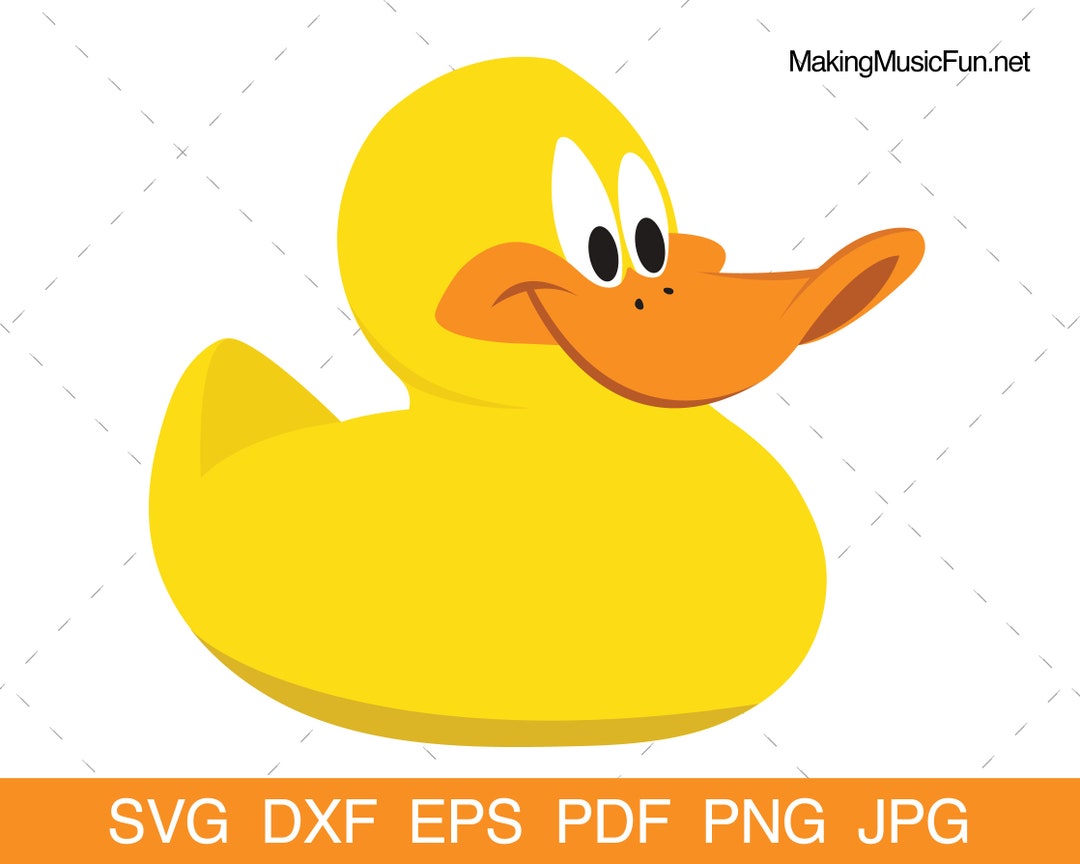 Rubber Ducky Toy - SVG Cricut & Silhouette Cut Files. Rubber Duck Bath ...