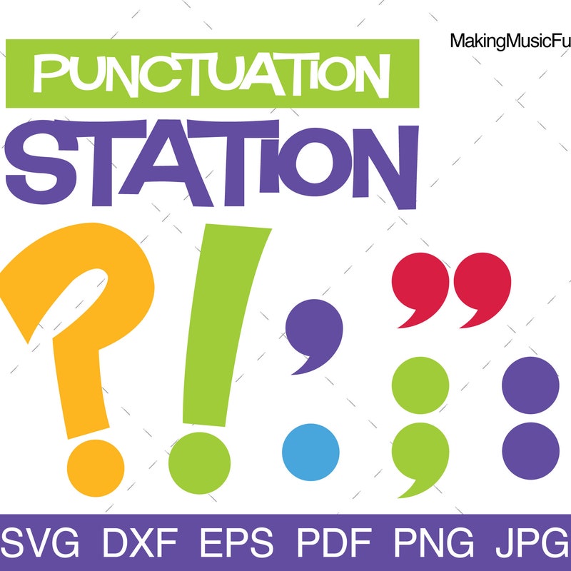 Punctuation Art - Etsy