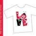Love Bug Ladybug SVG and Clip Art. Lady Bug Valentine Vector ...