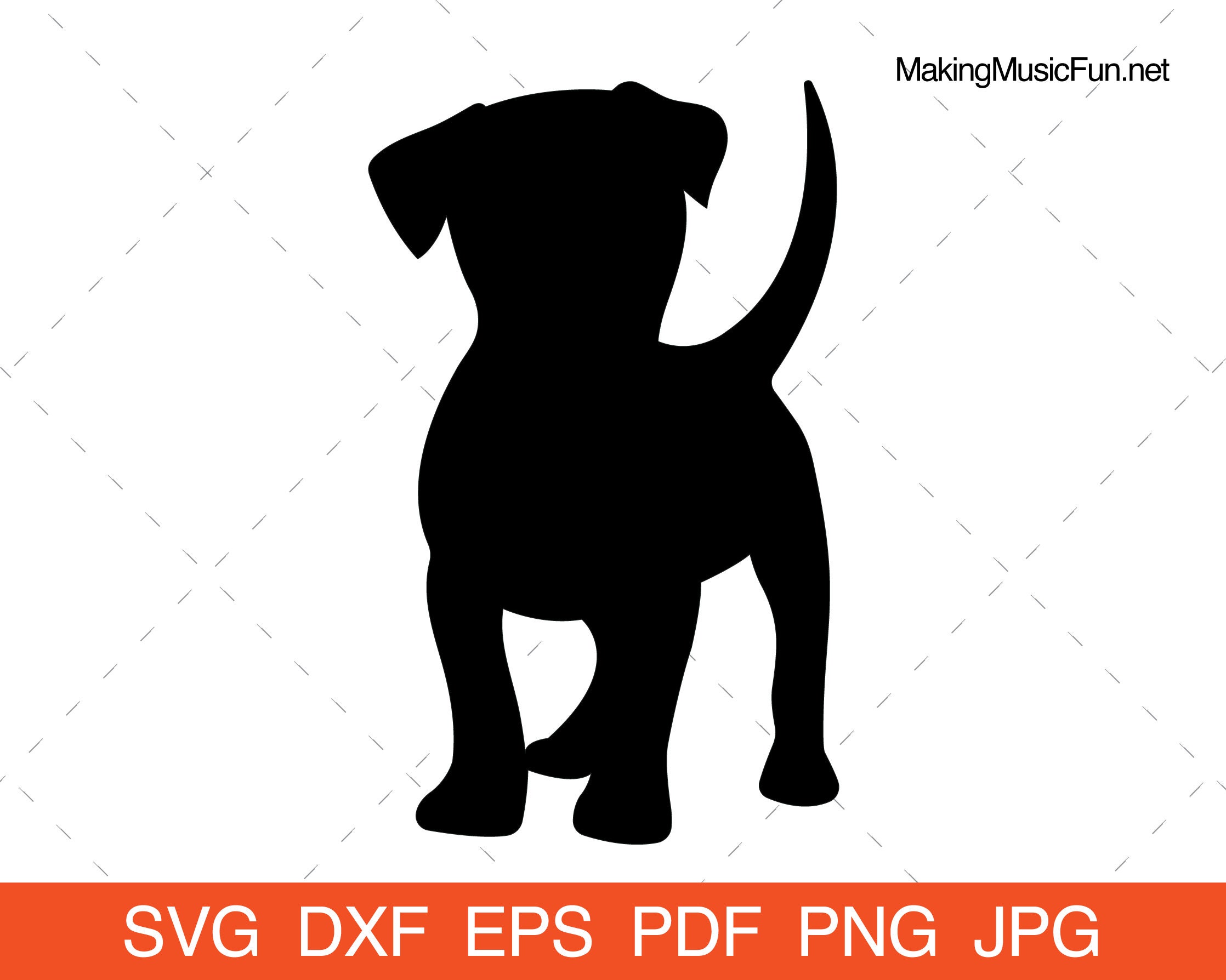 Jack Russell - SVG Cricut Silhouette Cut Files. Terrier Dog Clip Art ...