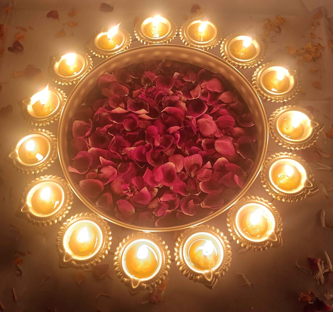 Assorted Absolute Craft Urli Diya Shape Puja Urli Bowl Home - Etsy