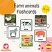 Printable Flashcards Farm Animals, Educational Flashcards, Learning ...