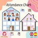 Editable Attendance Chart for Kindergarten | Kids Photos & Names ...