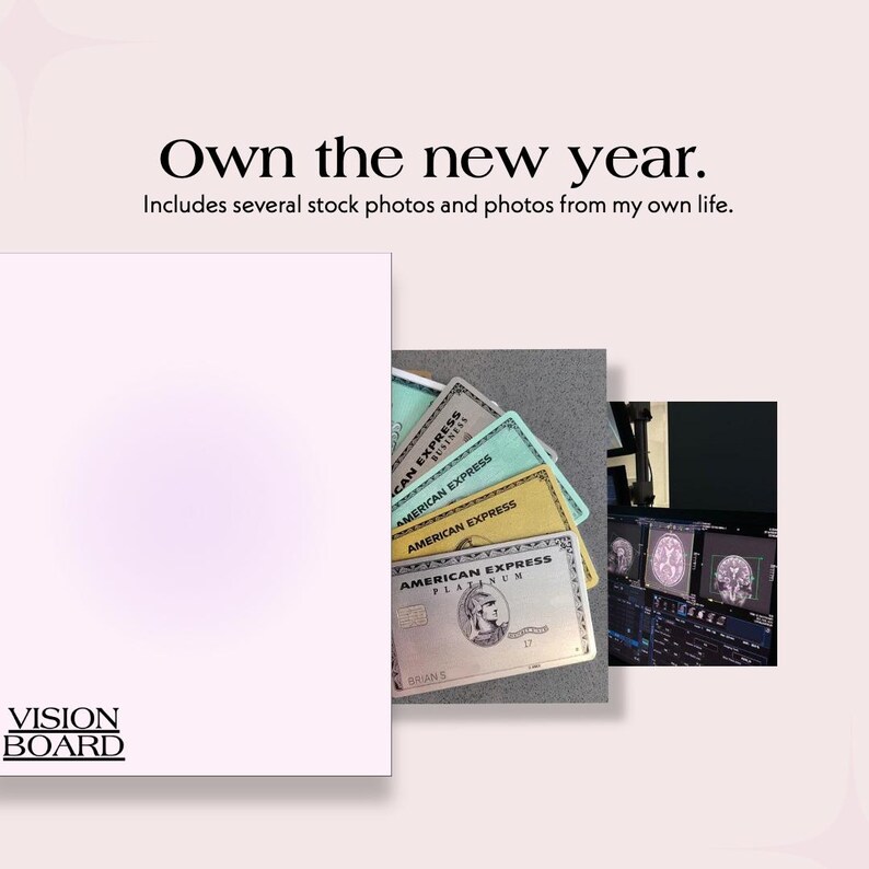 Vision Board Kit: Manifestation Vision Board, 100+ Photos | Quantum ...