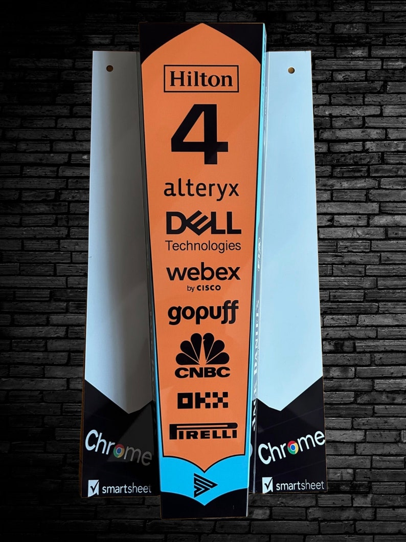 Lando Norris Replica Mclaren F1 Nose Cone 2023 - Etsy