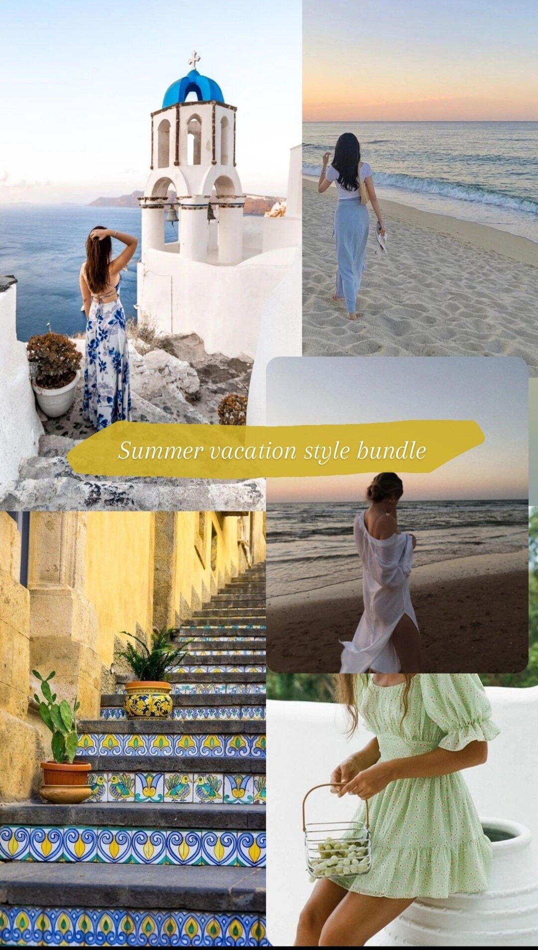 Personalized Summer Style Bundle | Summer Vacation Bundle | Holiday ...