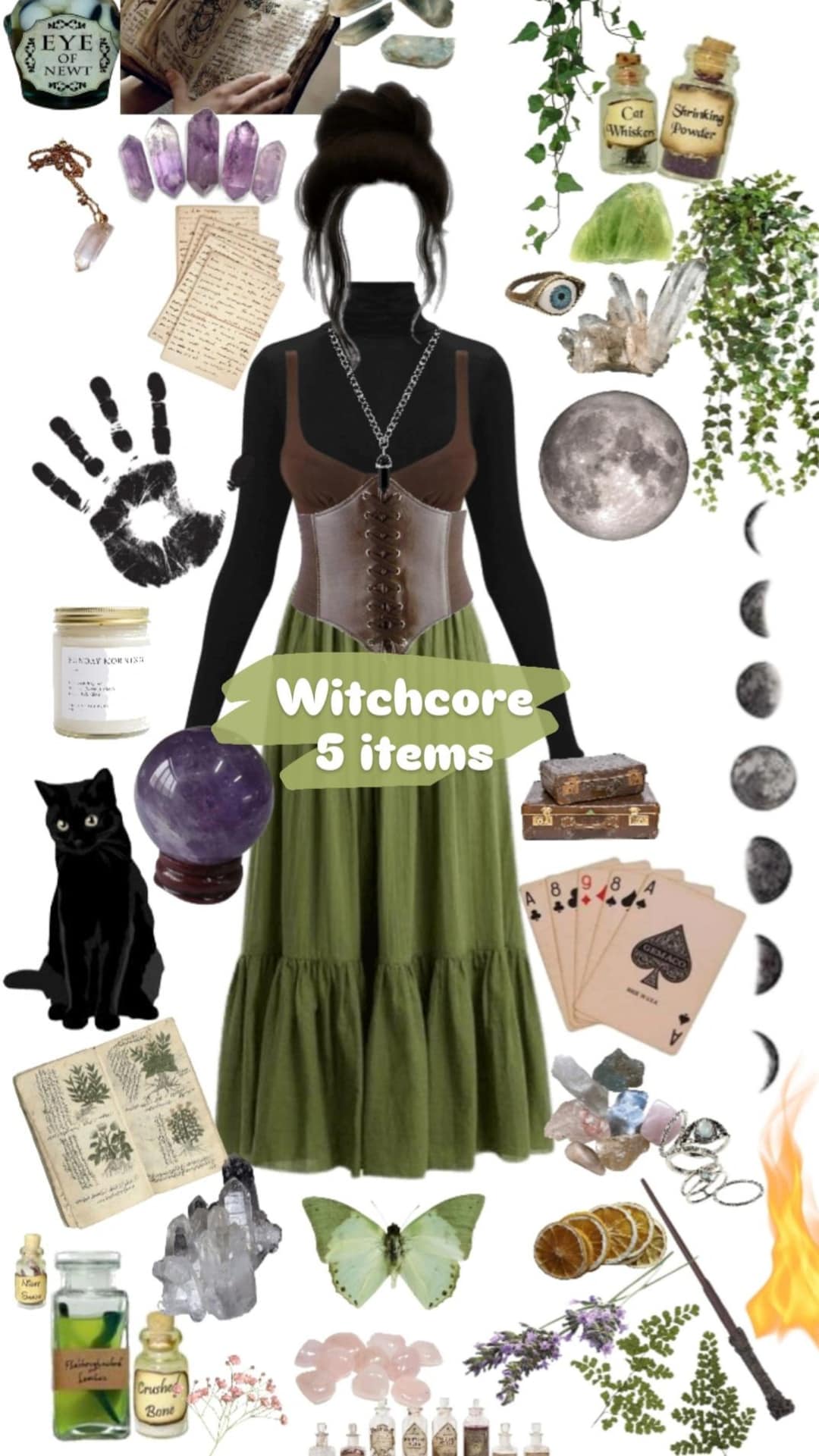 Witchcore | Witch Core| Style Bundle | Halloween | Accessories | Gift ...
