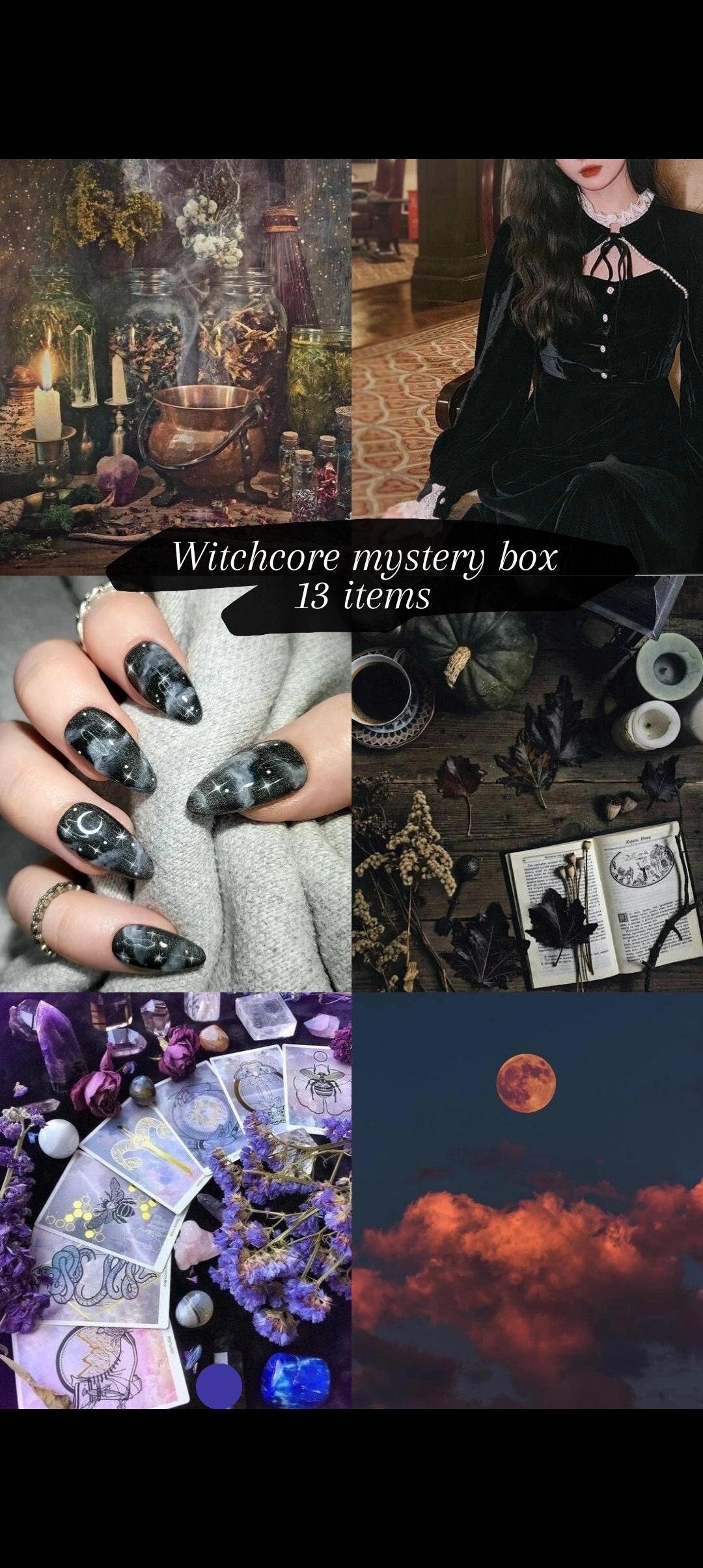 Witchcore Mystery Box Witch Core Style Bundle Outfit Mystery Box ...