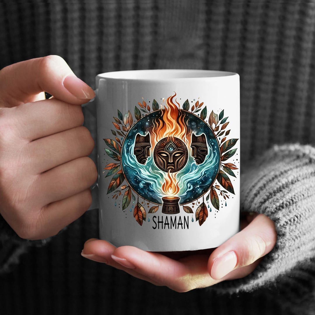 Custom Mug Shaman Class Logo Mug World of Warcraft Horde Gamer Mug ...