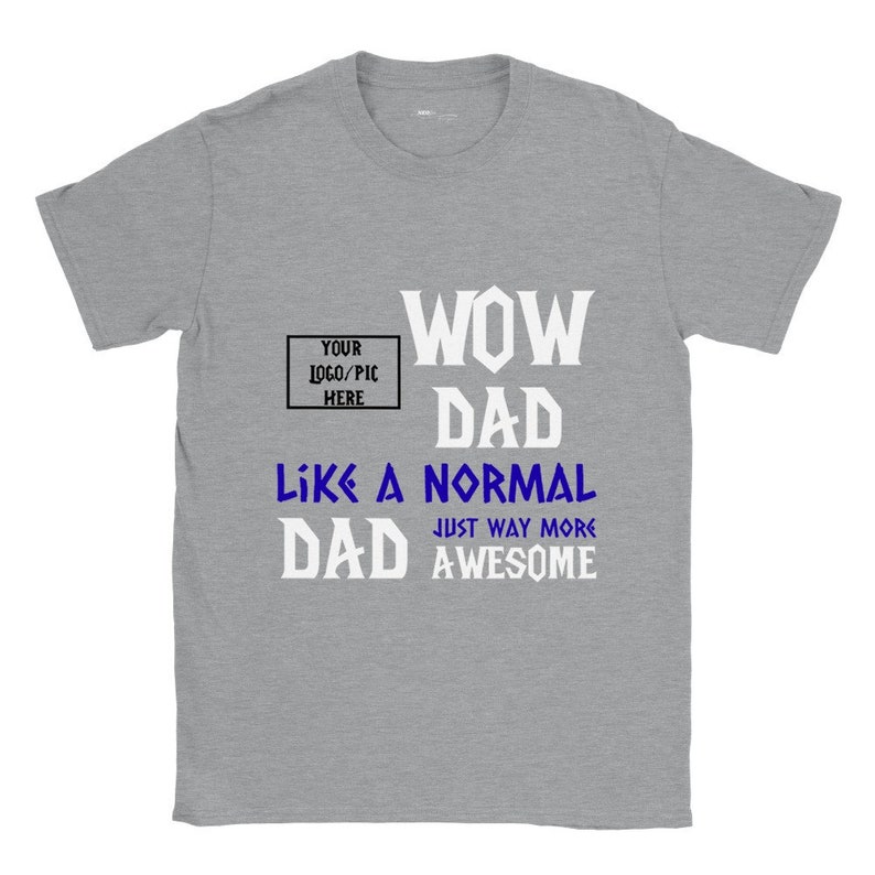 WOW DAD, World of Warcraft, Fathers Day, Birthday Gift for Dad ...