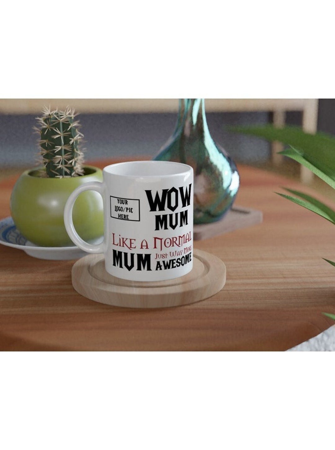 Custom Gamer Mug WOW MUM Horde Gamer World of Warcraft Mother's Day ...