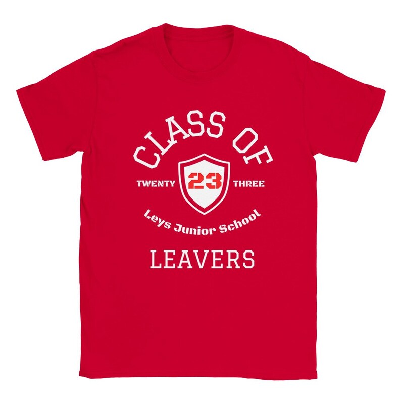 School Leavers, Perosnalised Leavers Kids T-shirt, Personalise Your ...