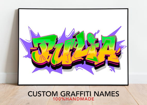 Printable Graffiti Names