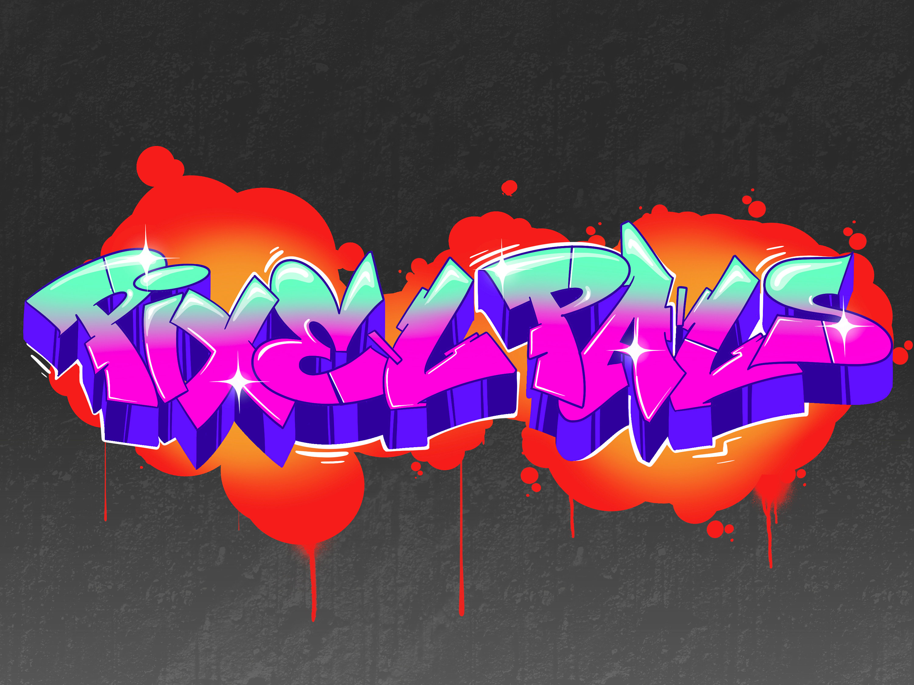 Elizabeth Name Graffiti