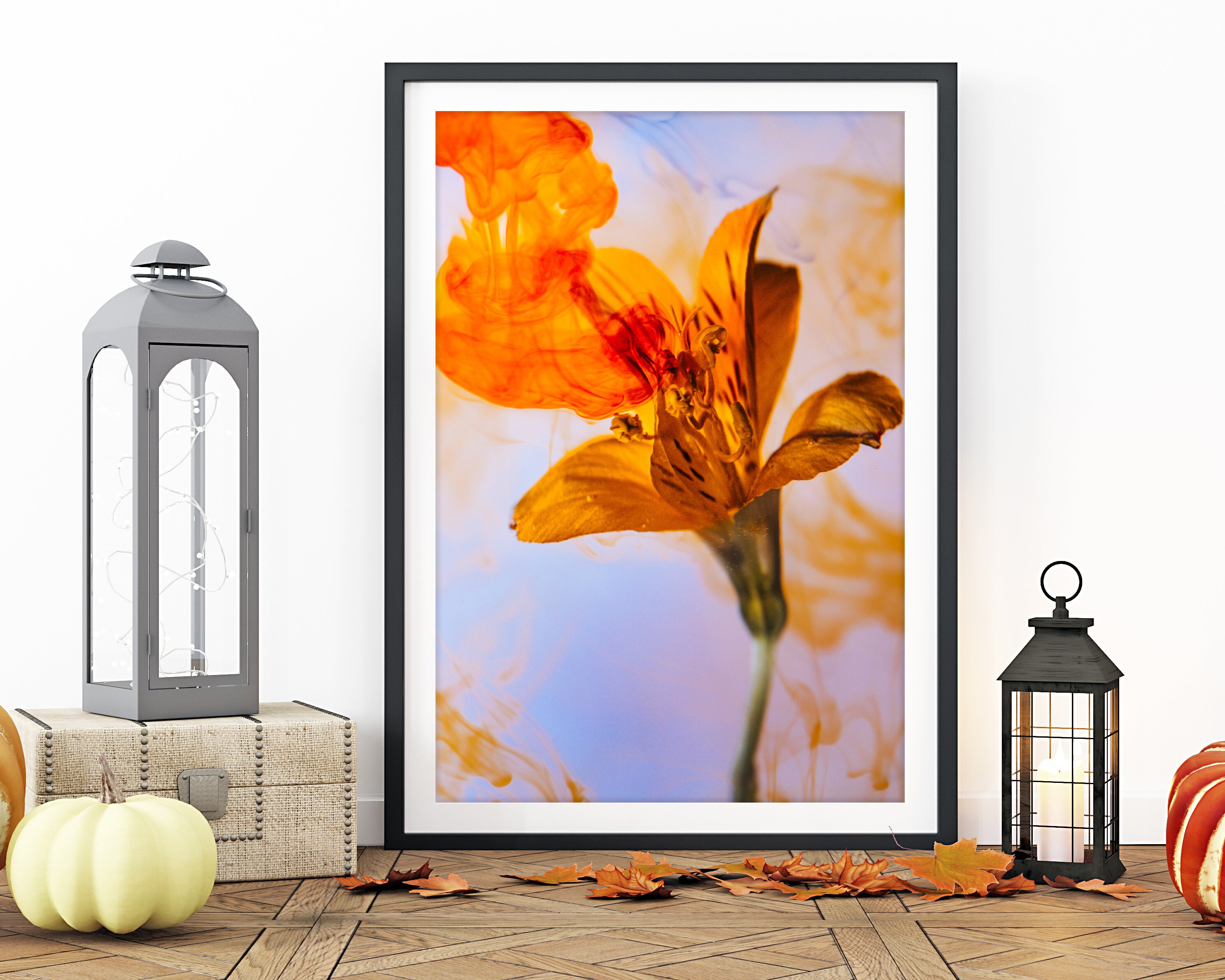 Flower Digital Wall Art , Grannycore Decor, Instant Download Art ...