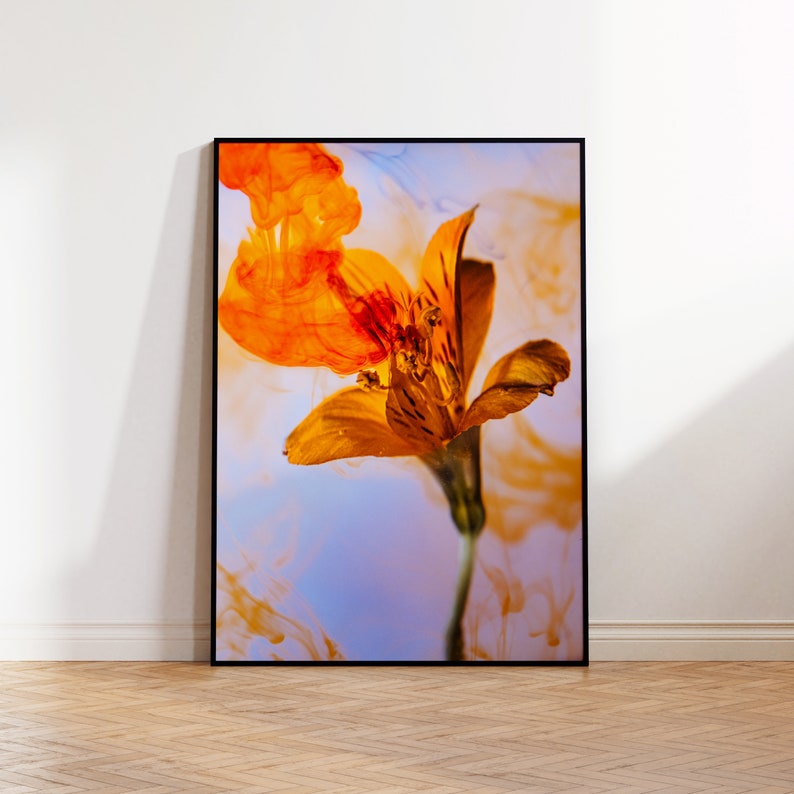 Flower Digital Wall Art , Grannycore Decor, Instant Download Art ...