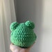 Green Chubby Frog Miss Mae Yarnworks Cute, Funny, Squishy, Snuggly ...