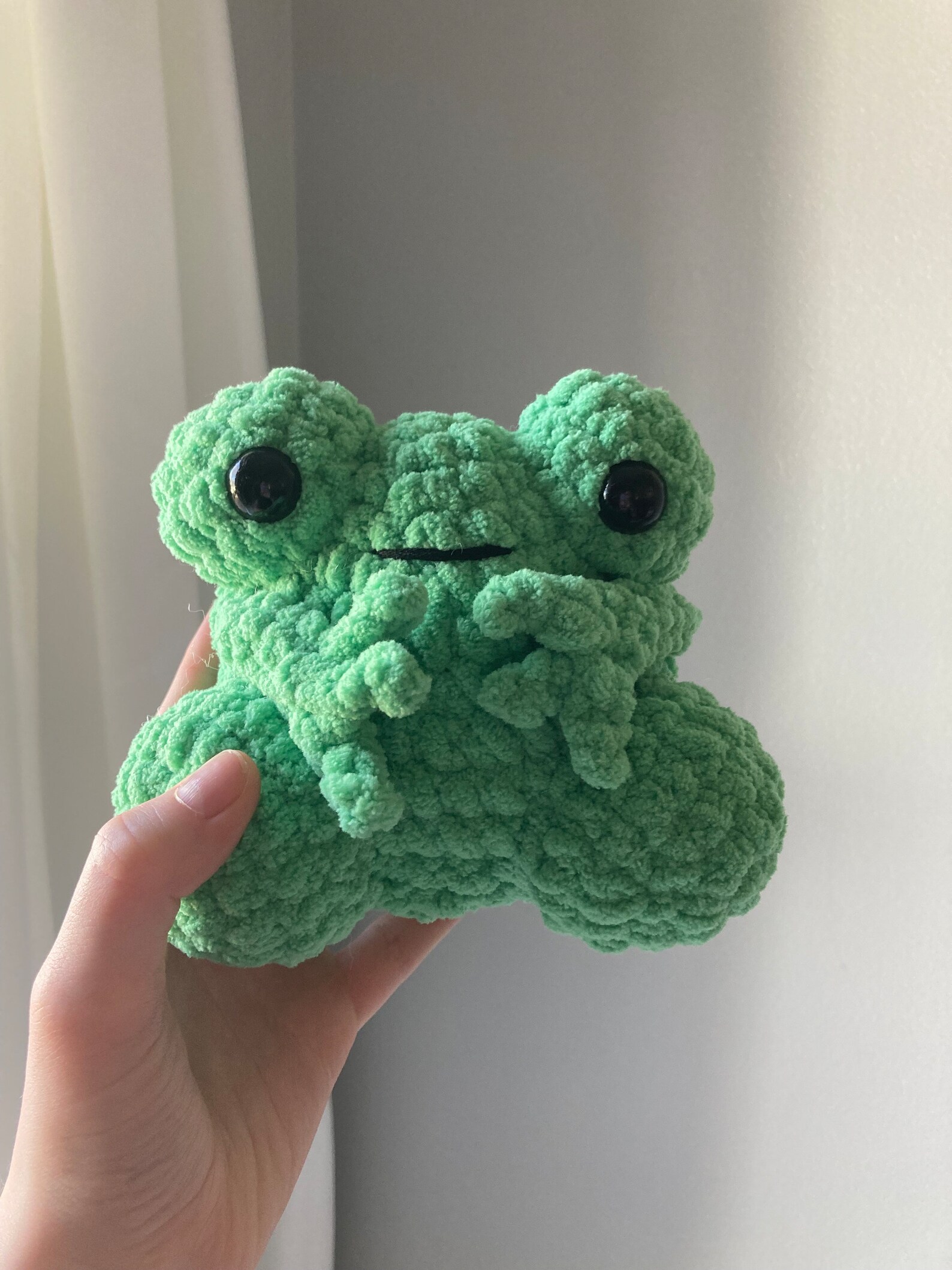 Green Chubby Frog Miss Mae Yarnworks Cute, Funny, Squishy, Snuggly ...