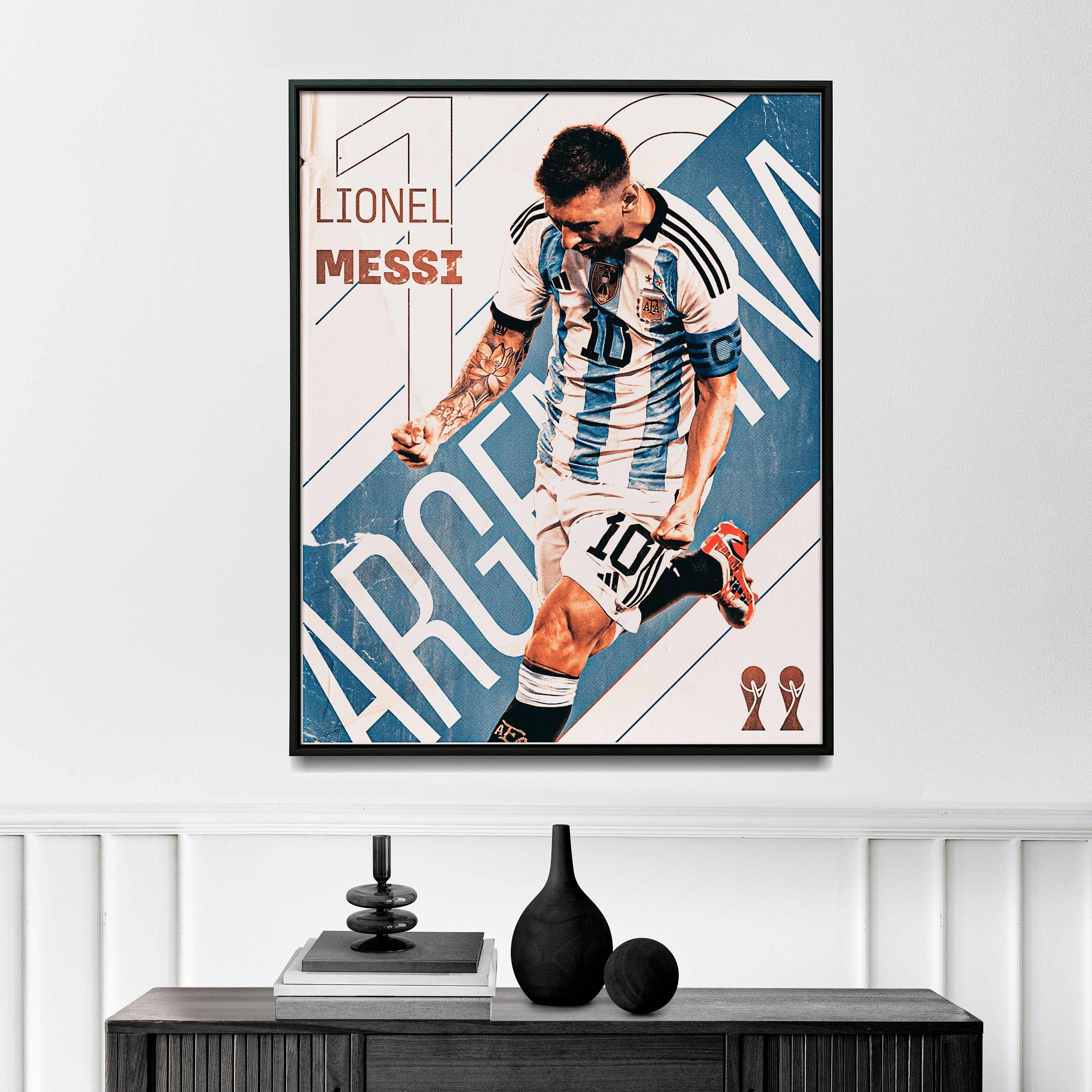 Lionel Messi Poster, Football Poster sold by Blush Jar Jar Binks ...