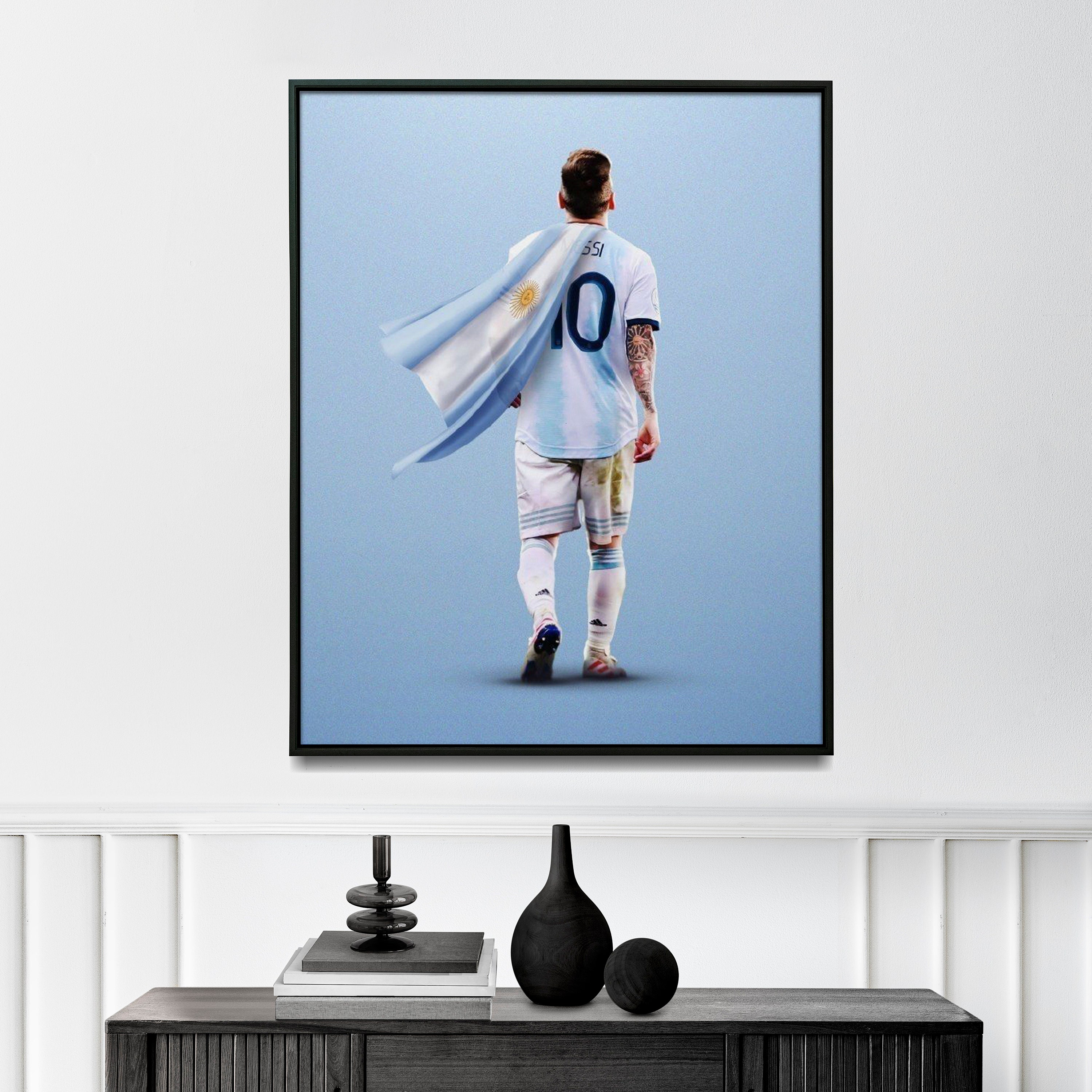 Lionel Messi Poster, Football Poster