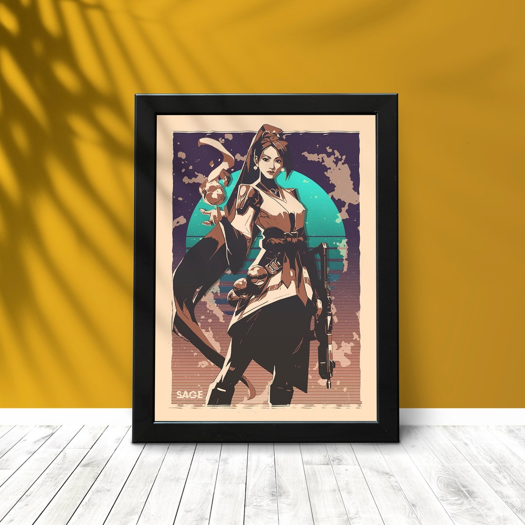 Valorant Poster Valorant Sage Poster High Quality Poster - Etsy Australia