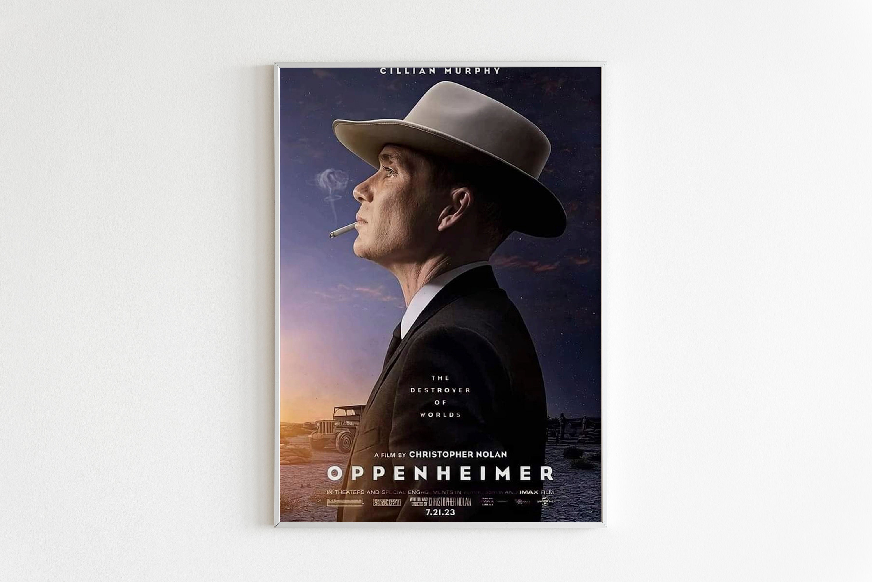 Oppenheimer Poster, Oppenheimer Wall Art, Wall Decor, Premium Matte ...