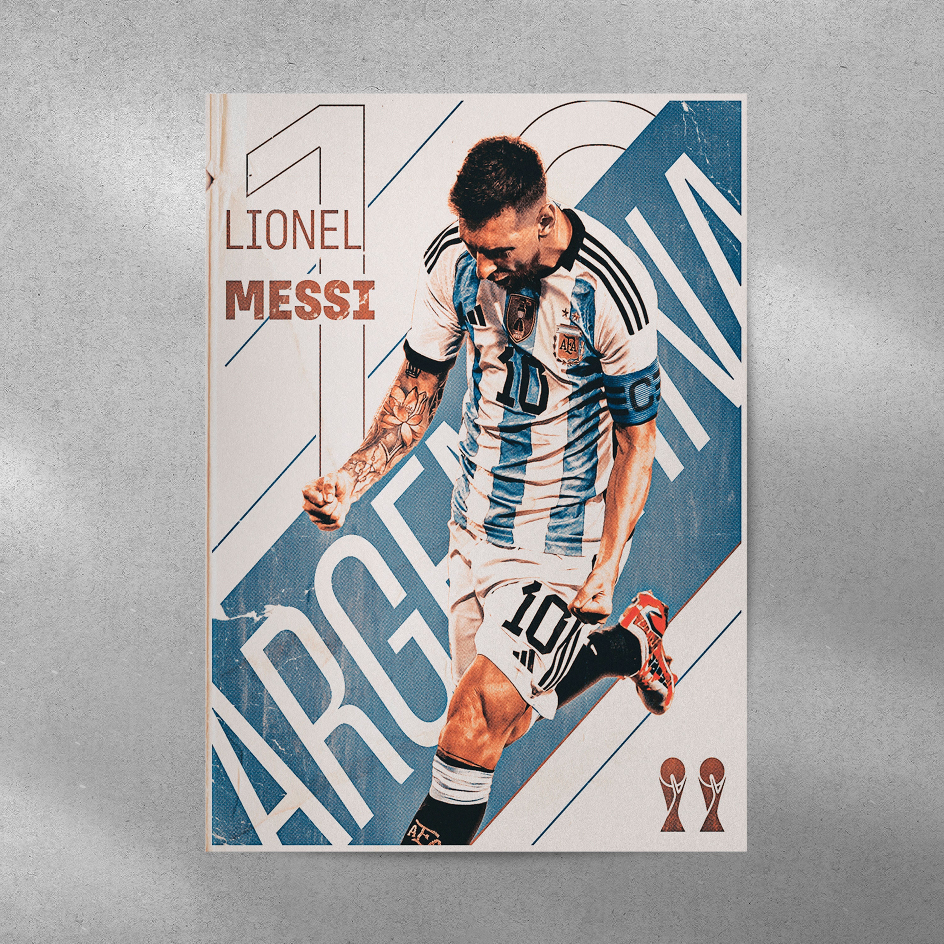Lionel Messi Poster, Football Poster sold by Blush Jar Jar Binks ...