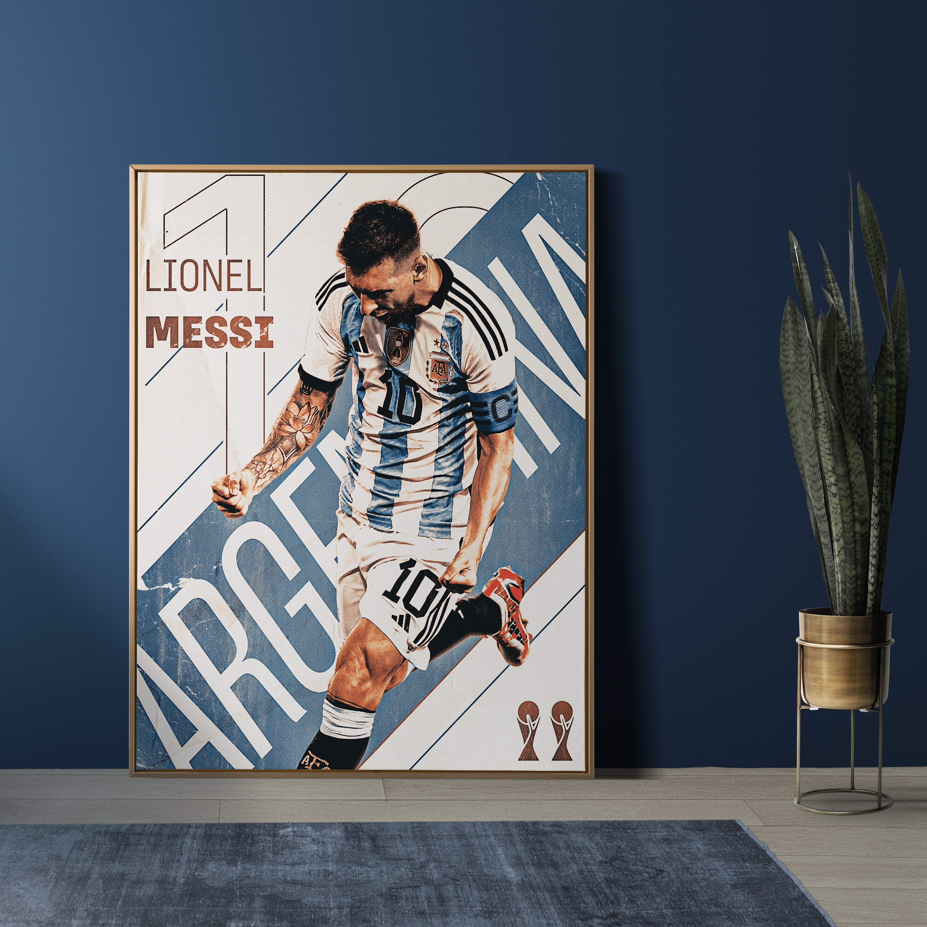 Lionel Messi Poster, Football Poster sold by Blush Jar Jar Binks ...