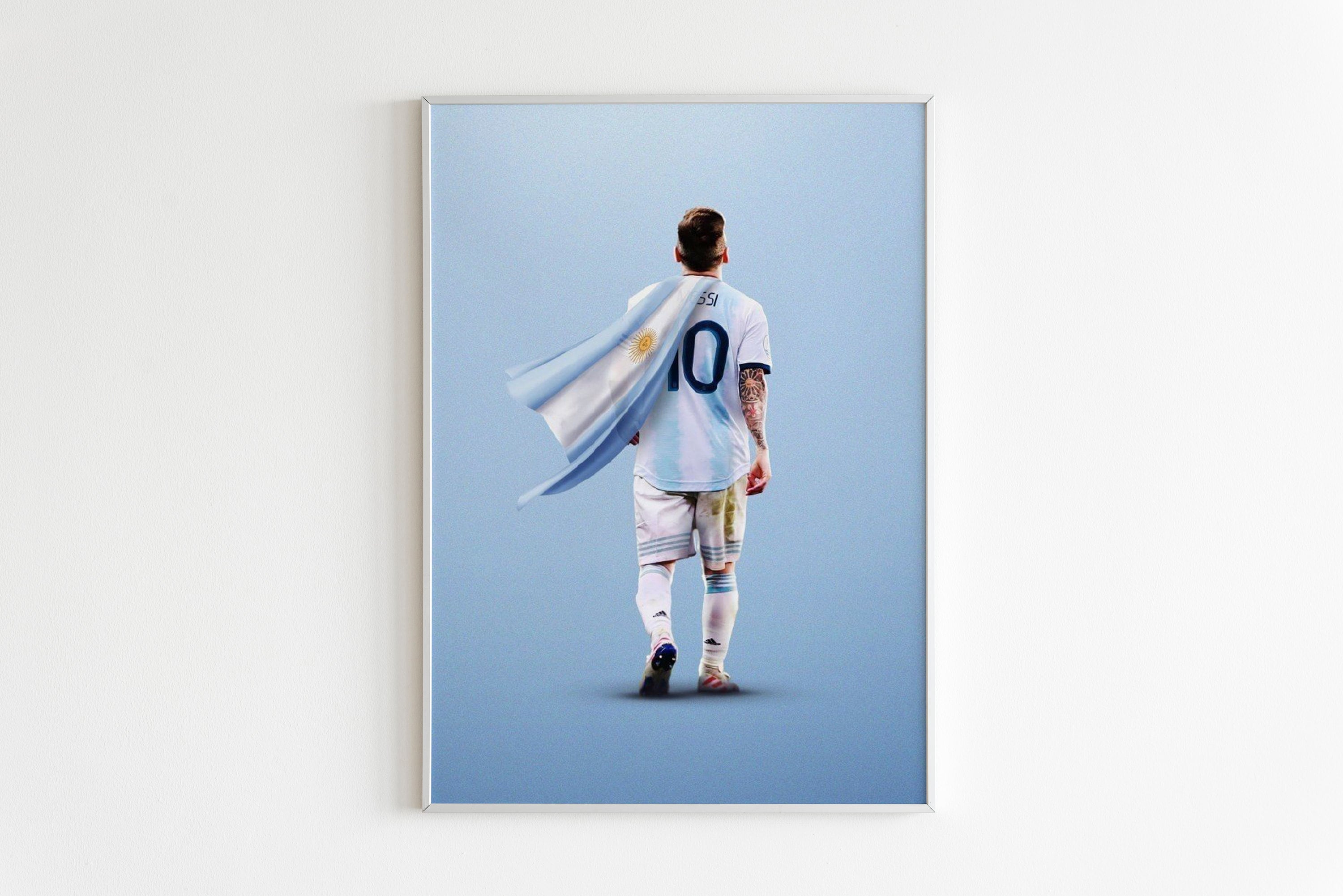 Lionel Messi Poster, Football Poster