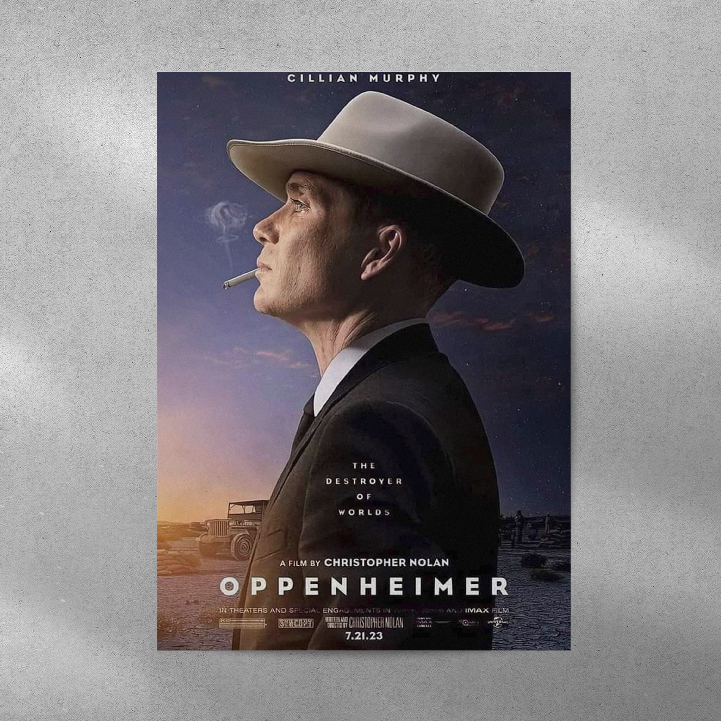 Oppenheimer Poster, Oppenheimer Wall Art, Wall Decor, Premium Matte ...