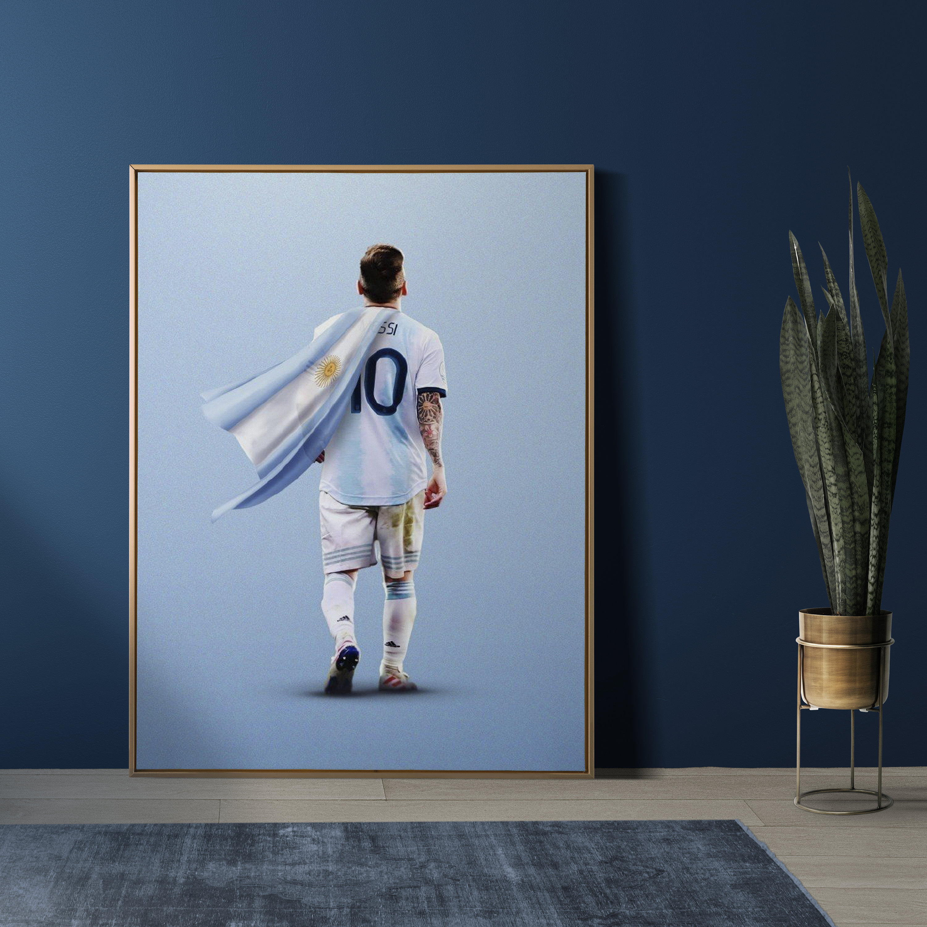 Lionel Messi Poster, Football Poster